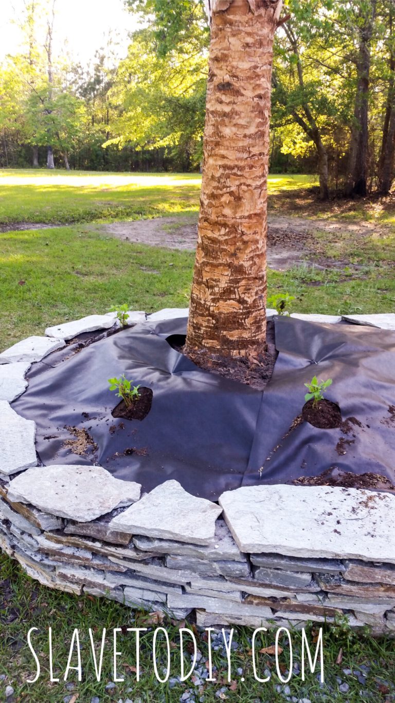 Classic Stacked Stone Garden, Phase Two - Slave to DIY