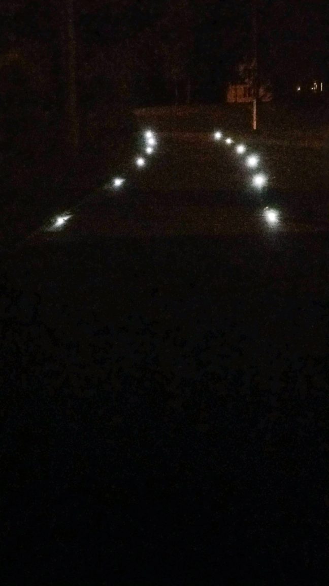 How to Install Driveway Lights You Can Run Over - Slave to DIY