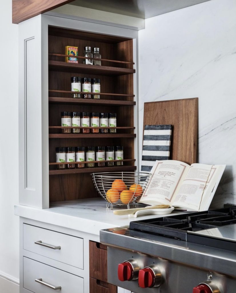 The Oil and Spice Shelf Nook Inside Your Range Hood Surround You Didn't ...